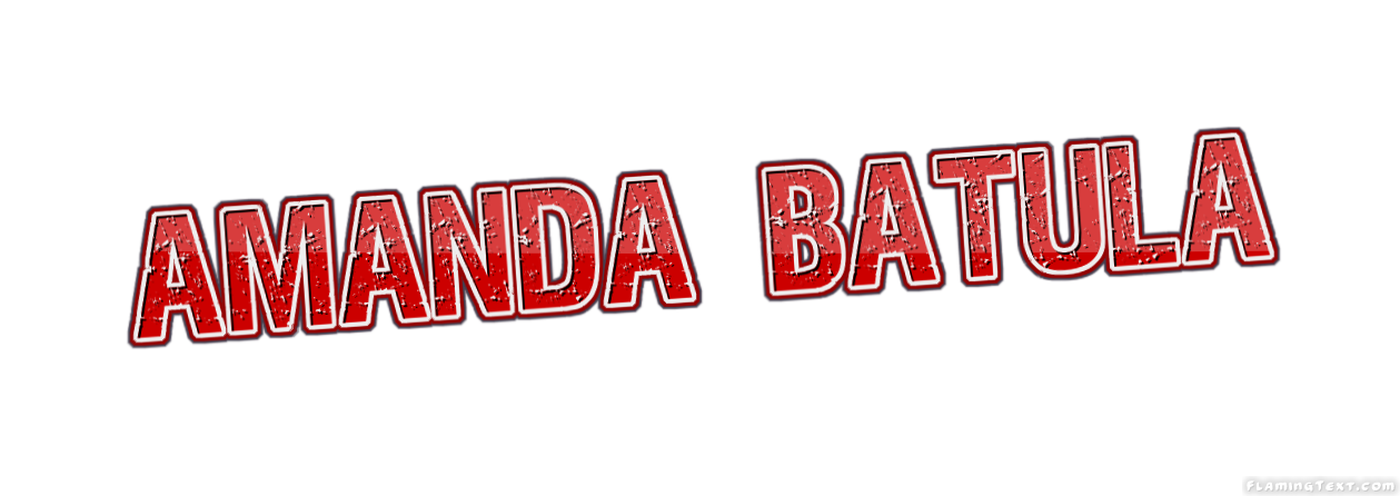 Amanda Batula ロゴ | フレーミングテキストからの無料の名前デザインツール