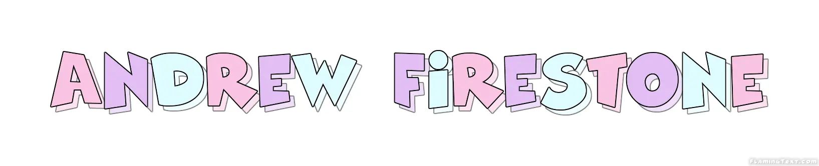 Andrew Firestone ロゴ | フレーミングテキストからの無料の名前デザインツール