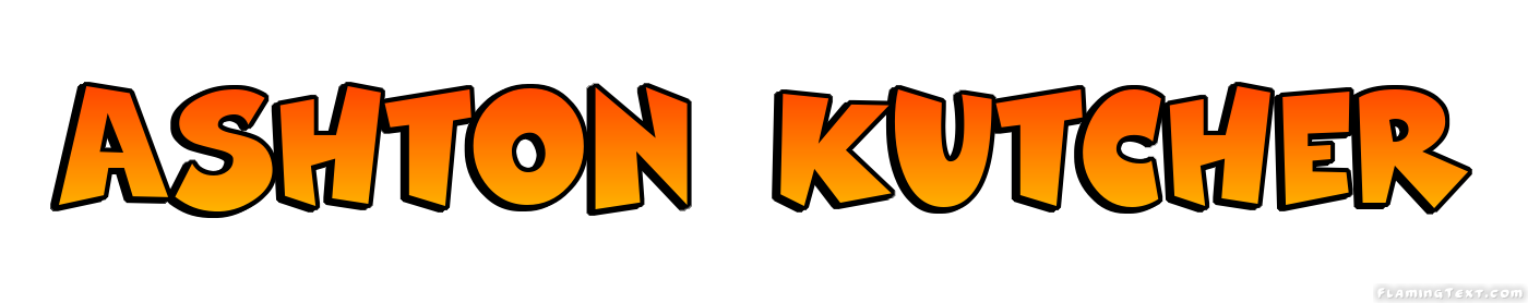 Ashton Kutcher ロゴ | フレーミングテキストからの無料の名前デザインツール
