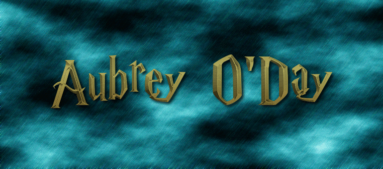 Aubrey O'Day ロゴ | フレーミングテキストからの無料の名前デザインツール