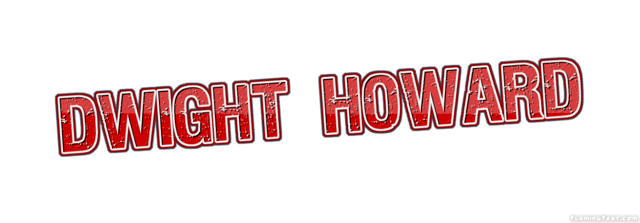 Dwight Howard Logo | Free Name Design Tool from Flaming Text