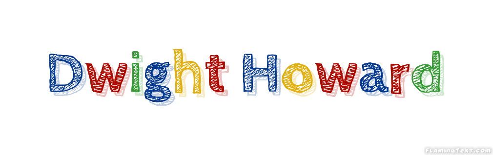 Dwight Howard Logo | Free Name Design Tool from Flaming Text