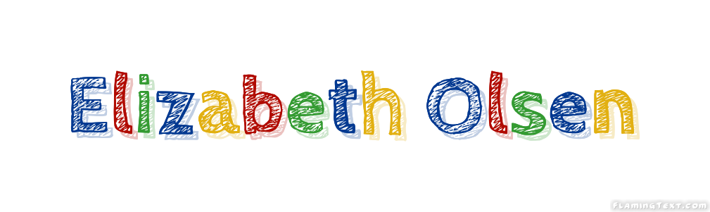 Elizabeth Olsen ロゴ | フレーミングテキストからの無料の名前デザインツール