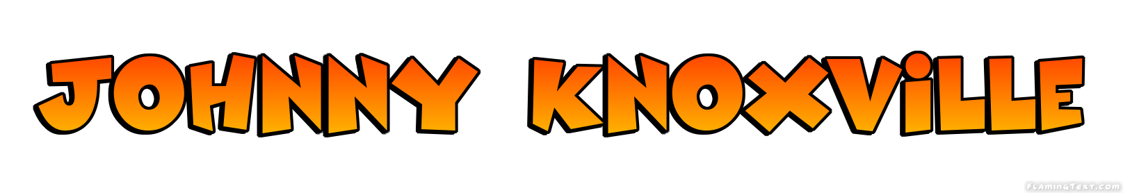 Johnny Knoxville ロゴ | フレーミングテキストからの無料の名前デザインツール