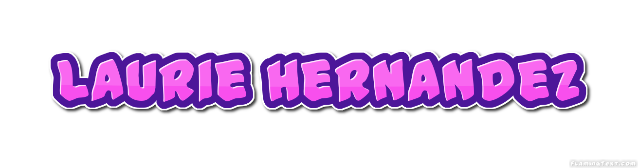 Laurie Hernandez Logo | Free Name Design Tool from Flaming Text