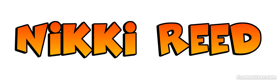 Nikki Reed Logo | Free Name Design Tool from Flaming Text