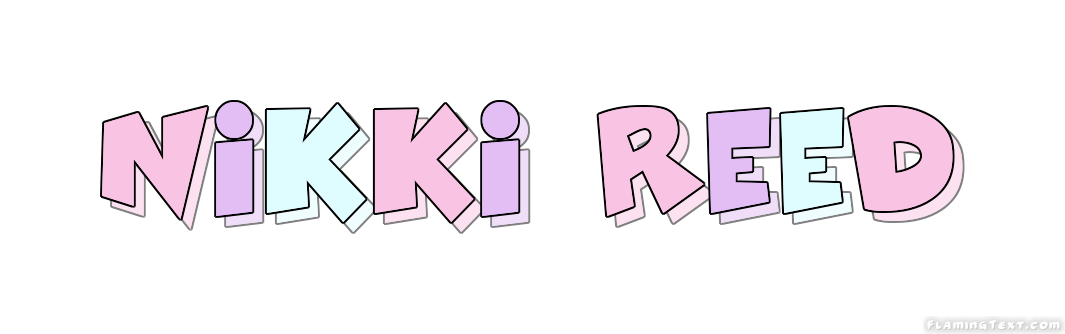 Nikki Reed Logo | Free Name Design Tool from Flaming Text