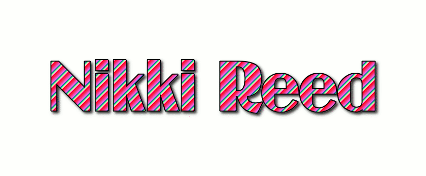 Nikki Reed Logo | Free Name Design Tool from Flaming Text