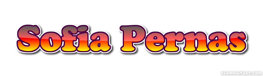 Sofia Pernas Logo | Free Name Design Tool from Flaming Text
