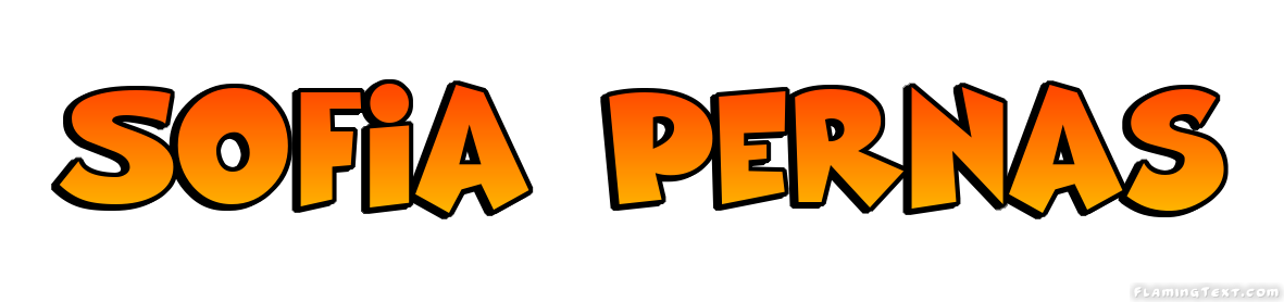 Sofia Pernas Logo | Free Name Design Tool from Flaming Text