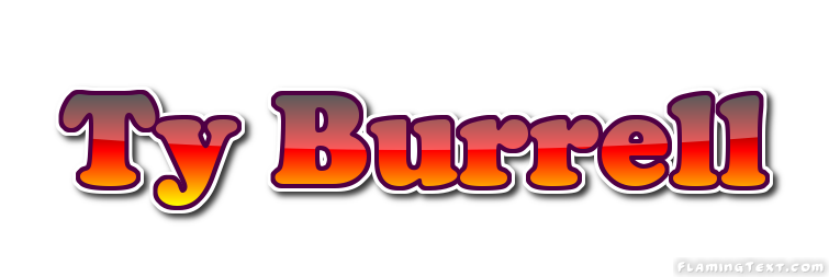 Ty Burrell ロゴ | フレーミングテキストからの無料の名前デザインツール
