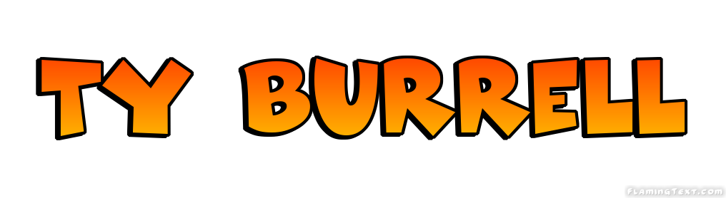 Ty Burrell ロゴ | フレーミングテキストからの無料の名前デザインツール