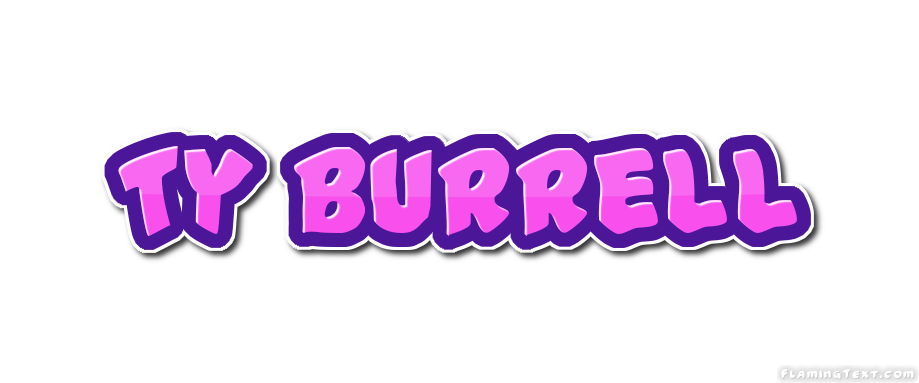 Ty Burrell ロゴ | フレーミングテキストからの無料の名前デザインツール