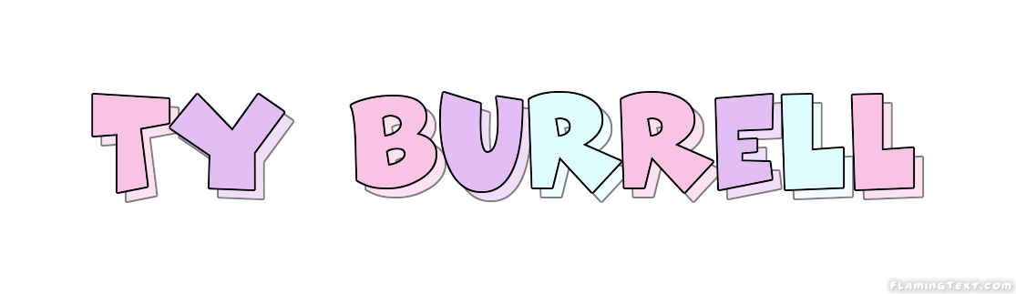 Ty Burrell ロゴ | フレーミングテキストからの無料の名前デザインツール