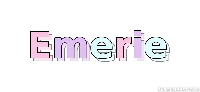 Emerie Logo | Free Name Design Tool from Flaming Text