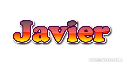 Javier Logo | Herramienta de diseño de nombres gratis de Flaming Text