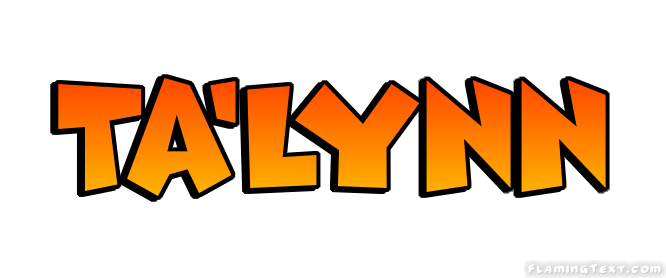 Ta'Lynn Logo | Free Name Design Tool from Flaming Text