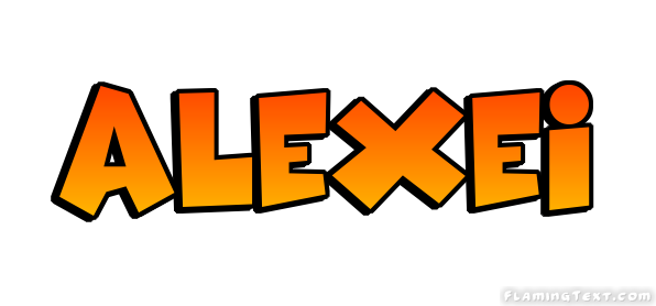 Alexei Logo | Free Name Design Tool from Flaming Text