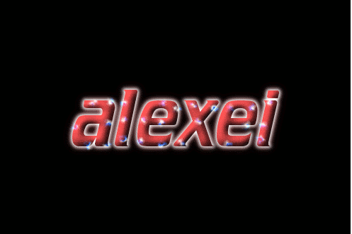 Alexei Logo | Free Name Design Tool from Flaming Text
