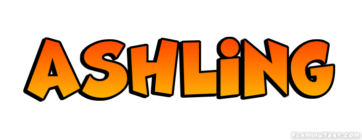 Ashling Logo | Free Name Design Tool from Flaming Text