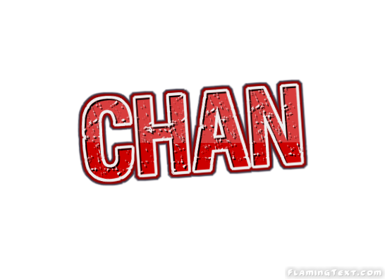 Chan Logo | Free Name Design Tool from Flaming Text