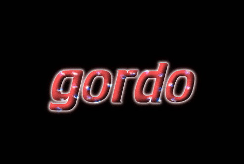 Gordo Logo | Free Name Design Tool from Flaming Text