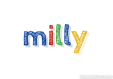 Milly Logo | Free Name Design Tool from Flaming Text