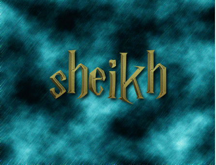 Sheikh Logo | Free Name Design Tool from Flaming Text