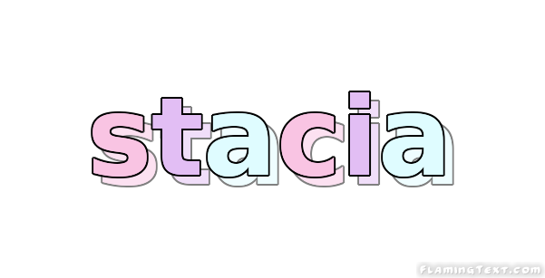 Stacia Logo | Free Name Design Tool from Flaming Text