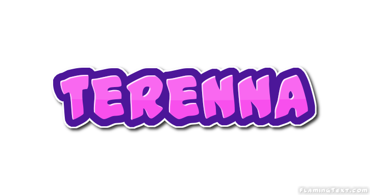 Terenna ロゴ | フレーミングテキストからの無料の名前デザインツール