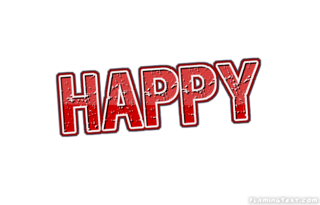 Happy Name Logo