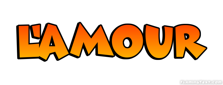 l'amour Logo | Outil de conception de logo gratuit de Flaming Text