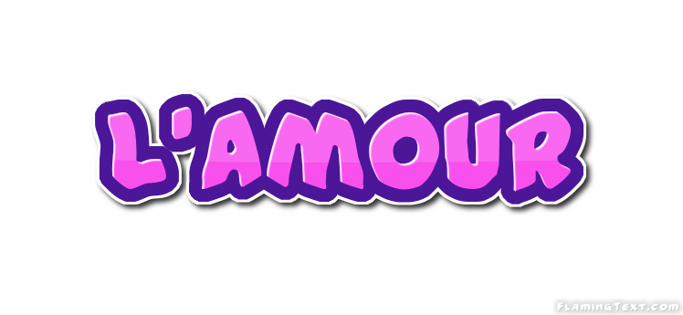 l'amour Logo | Outil de conception de logo gratuit de Flaming Text