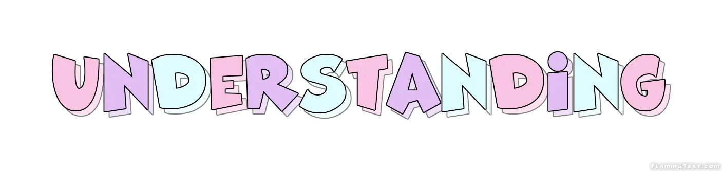 understanding Logo | Free Logo Design Tool from Flaming Text