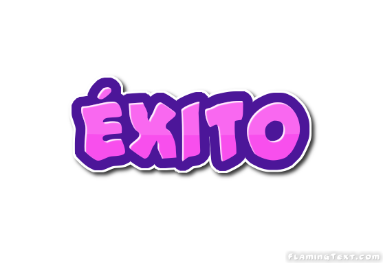 éxito Logo | Herramienta de diseño de logotipos gratuita de Flaming Text
