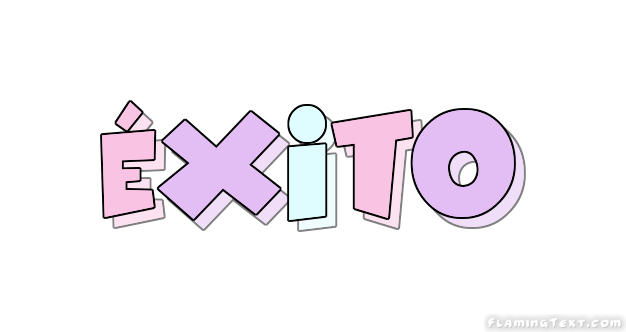 éxito Logo | Herramienta de diseño de logotipos gratuita de Flaming Text